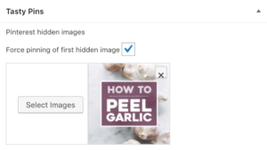 How to force a different image to save to Pinterest - WP Tasty