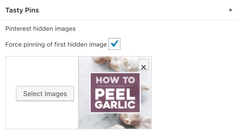 How to force a different image to save to Pinterest - WP Tasty