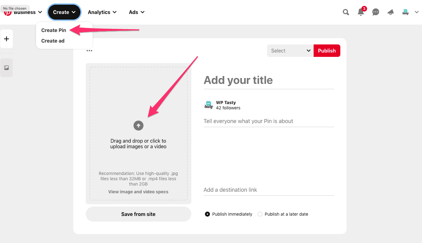 How to Upload Videos to Pinterest - WP Tasty